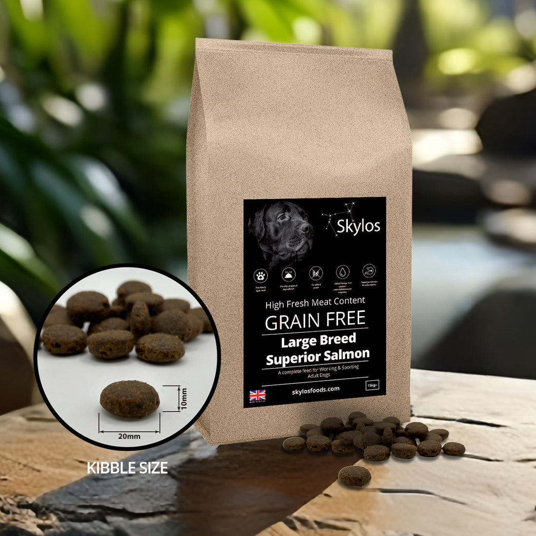 15kg Dog Food – New Skylos Foods
