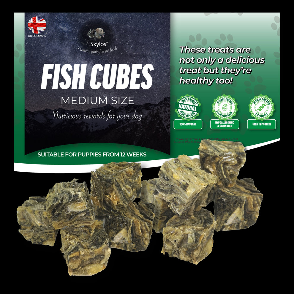 Medium Fish Cubes – New Skylos Foods